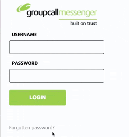 Logging in and resetting your password | Messenger