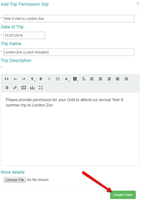 Create a Form | Messenger Forms