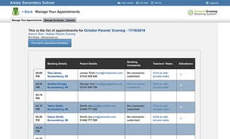 Messenger: Messenger Parents Evenings Intro - Support Site